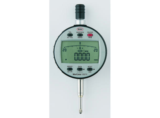 Mahr 4337661 1087R vandring 25 mm Digitalt måleur, 0,0005->0,01, IP42 ...